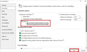 Fix: Excel Ran Out of Resources While Attempting to Calculate