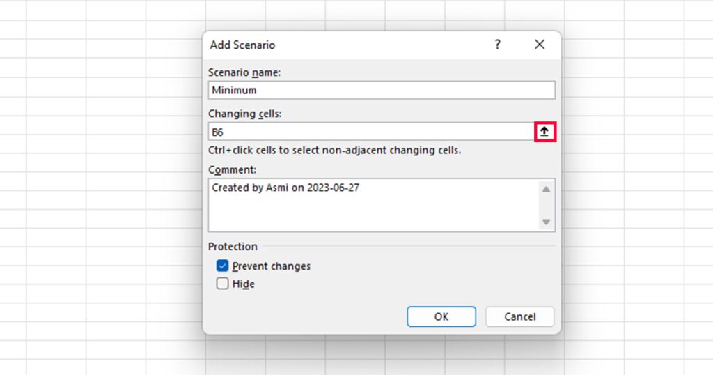 How to Use Excel Scenario Manager