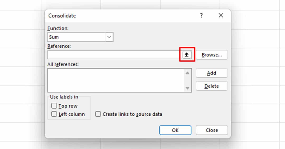 How to Consolidate Data in Excel
