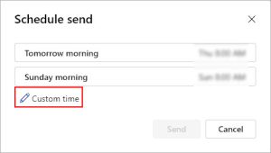 How to Schedule an Email in Outlook