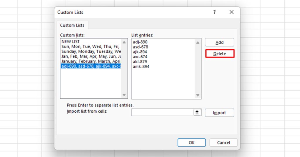 How To Create A Custom Autofill List In Excel 