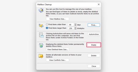16 Tips to Reduce Your Outlook Mailbox Size