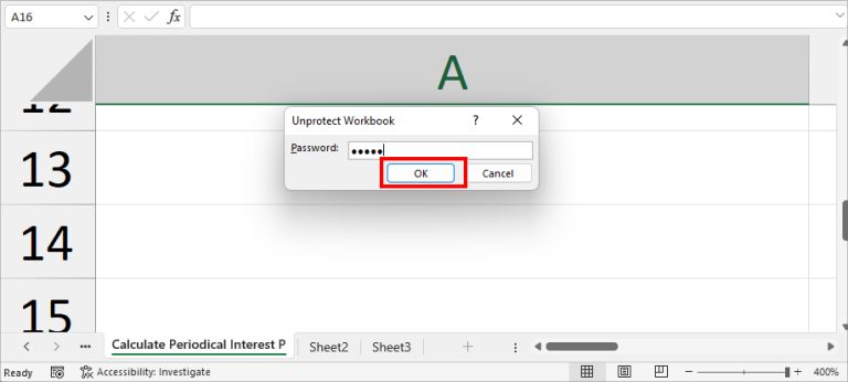 How to Change or Remove Password on Excel Workbook