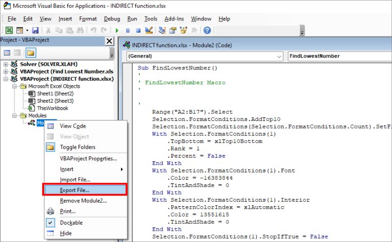 How to Copy Macros in Excel