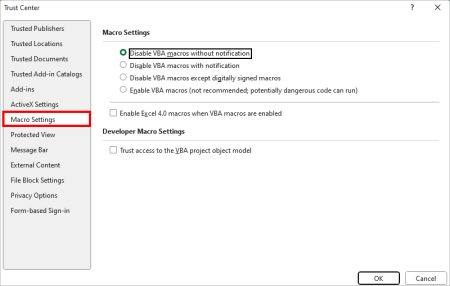 How to Enable Macros in Excel