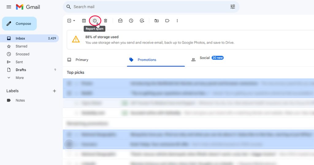 How to Stop Getting Spam Emails on Gmail