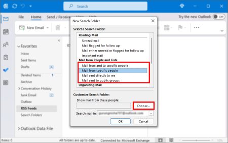 Search Folders in Outlook - How to Use It