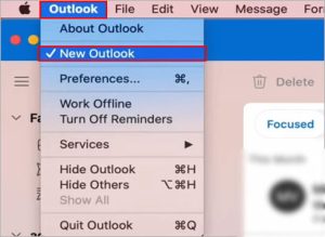 How to Show Ribbon in Outlook