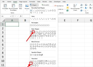 How to Draw a Circle in Excel