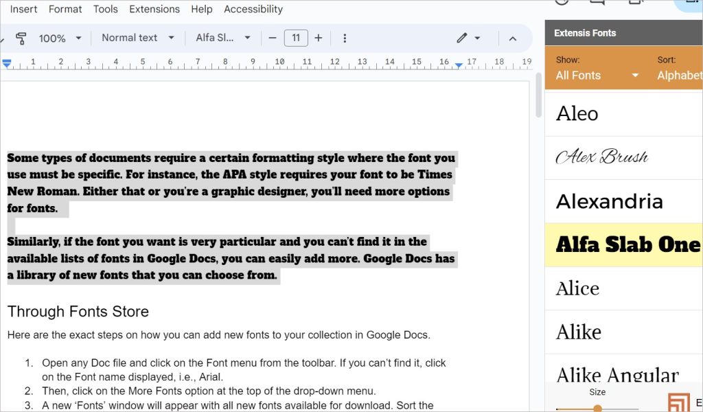 How to Add Fonts to Google Docs