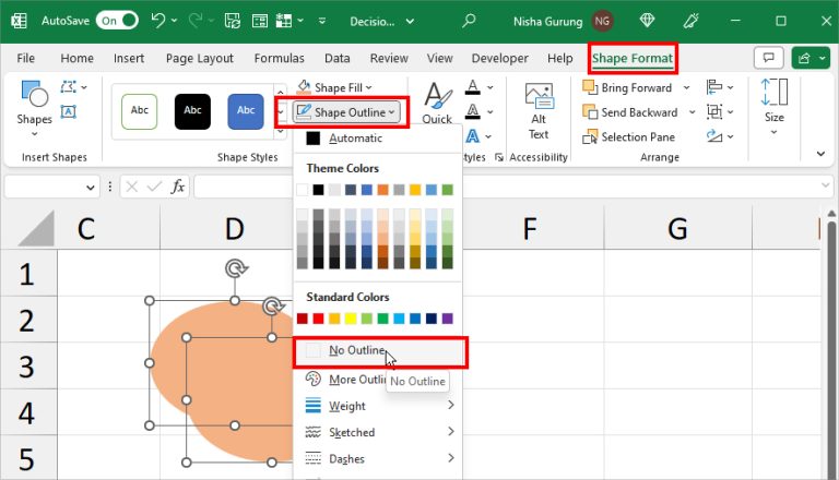 How to Make Decision Tree in Excel