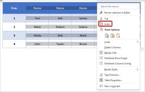 How to Center a Table in Word