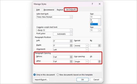 How to Remove Extra Space on a Paragraph in Word?