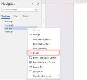 How to Delete Multiple Pages in Word?