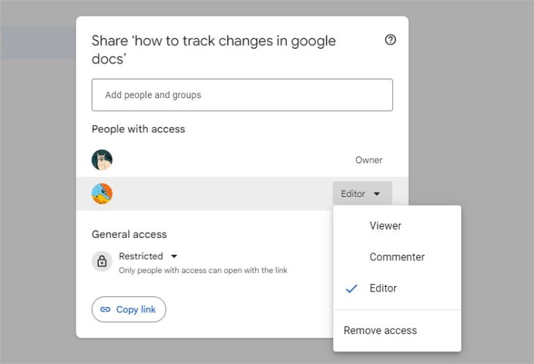 How to Track Changes in Google Docs?