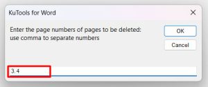 How to Delete Multiple Pages in Word?