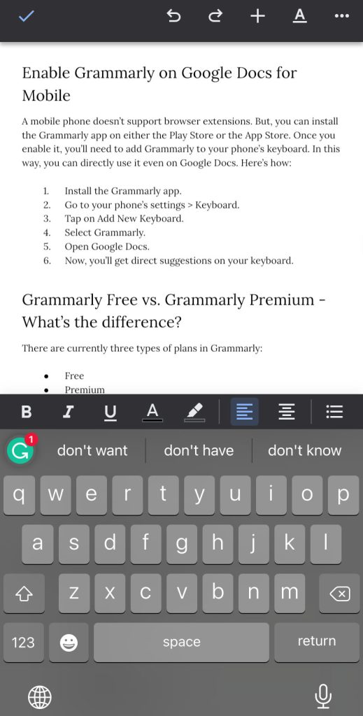 How to Enable and Use Grammarly on Google Docs