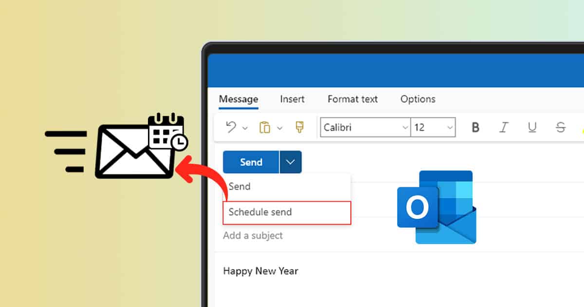 How to Schedule an Email in Outlook