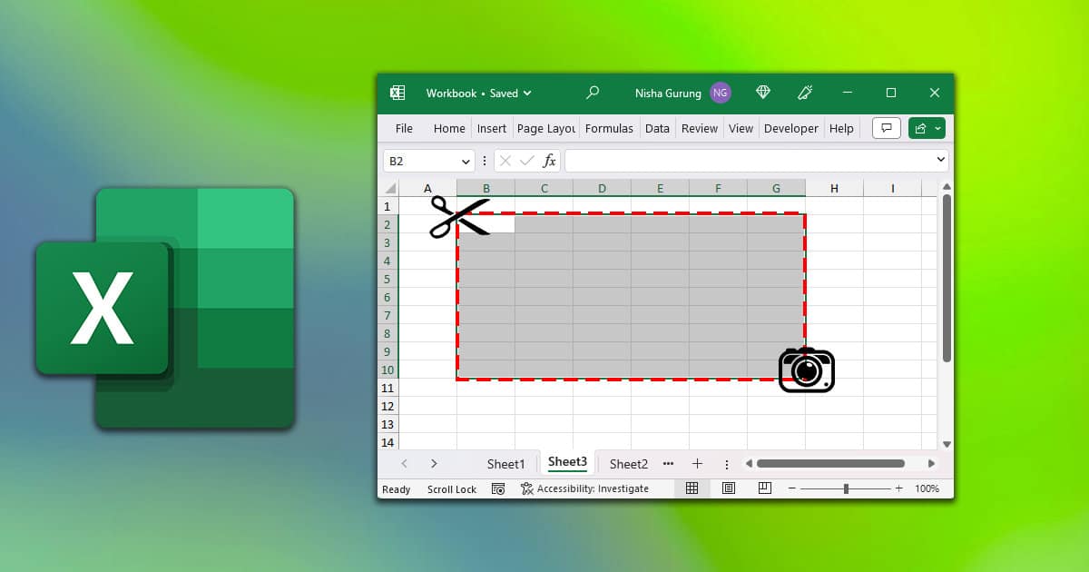 How To Take A Screenshot In Excel