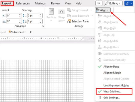 How to Make a Grid on Word?