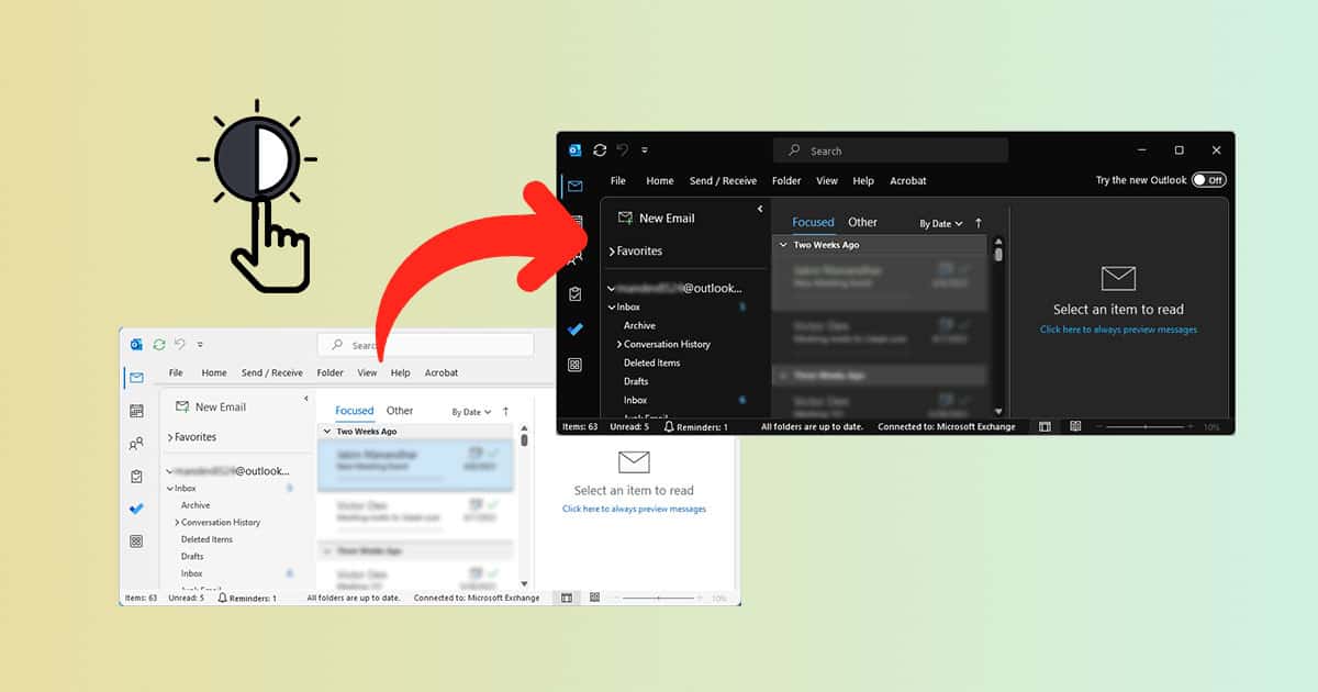 How to Enable Dark Mode in Outlook
