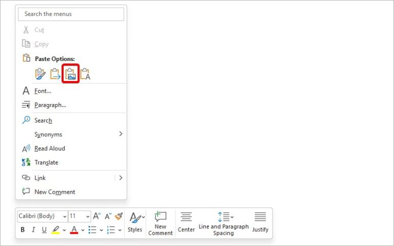 How to Center a Table in Word