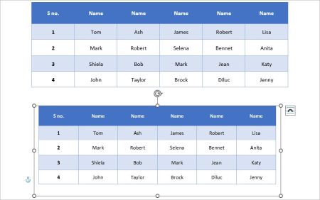 How to Center a Table in Word