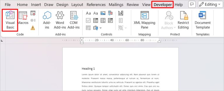 How to Delete Multiple Pages in Word?
