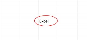 How to Draw a Circle in Excel