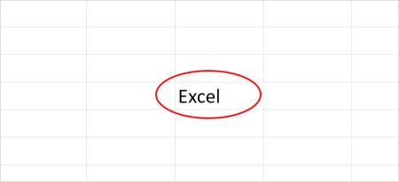 How to Draw a Circle in Excel