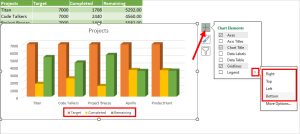 How to Add Legend in Excel Chart