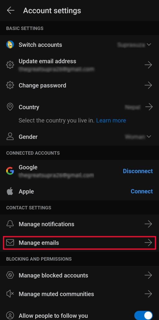 How to Stop Reddit Emails