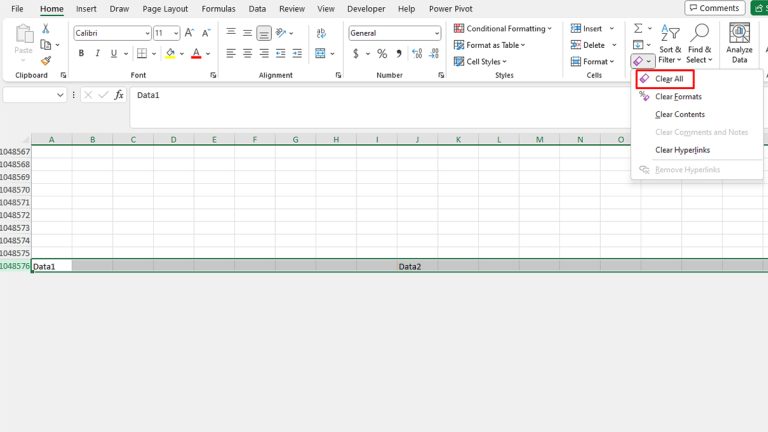 Why Can't I Insert a Row in Excel? How to Fix It