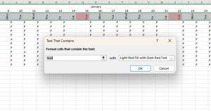 How to Make a Monthly Attendance Sheet in Excel with Formula