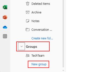 How to Create a Group in Outlook