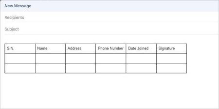 How to Insert a Table in Gmail