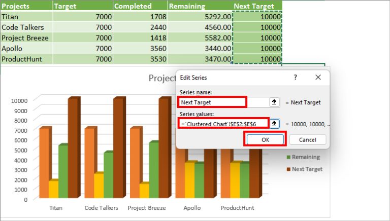 How to Add Legend in Excel Chart