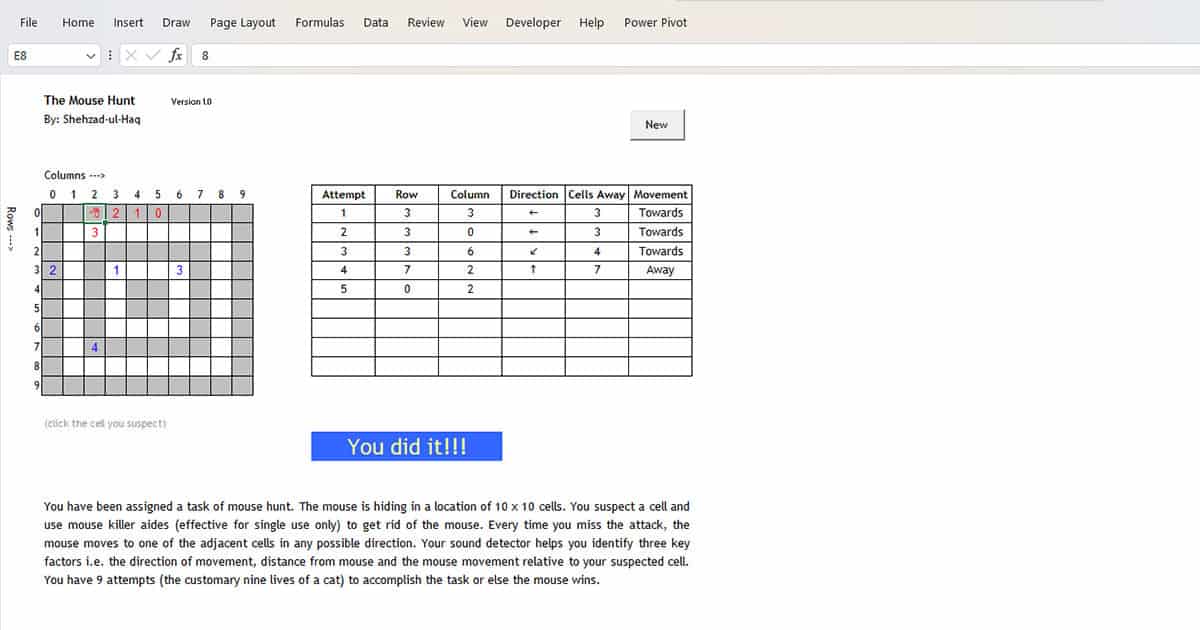 16 Best Games You Can Play on Excel