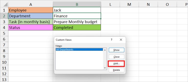 How to Do a Horizontal Filter in Excel