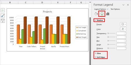 How to Add Legend in Excel Chart