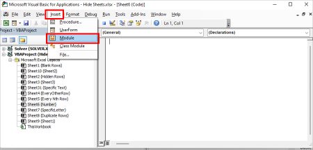 How to Hide or Unhide Excel Sheets