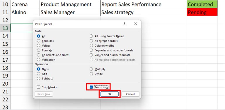 How to Do a Horizontal Filter in Excel