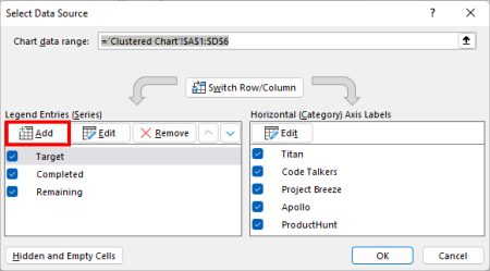 How to Add Legend in Excel Chart