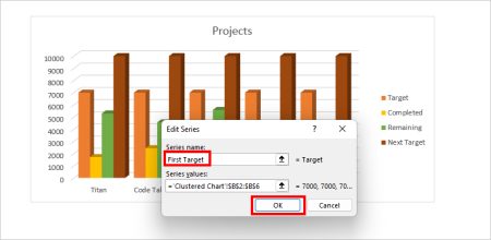How to Add Legend in Excel Chart