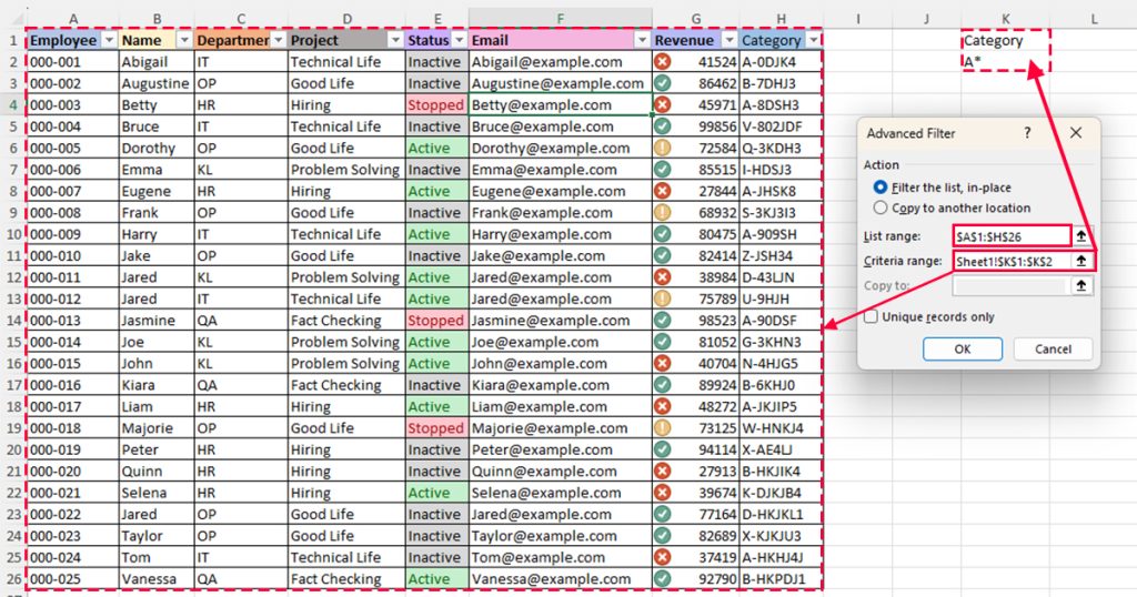 How to Add Filter in Excel
