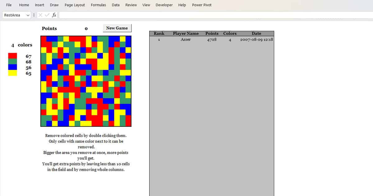 16 Best Games You Can Play on Excel