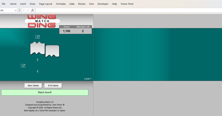 16 Best Games You Can Play on Excel