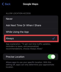 How to Share Live Location on Google Maps