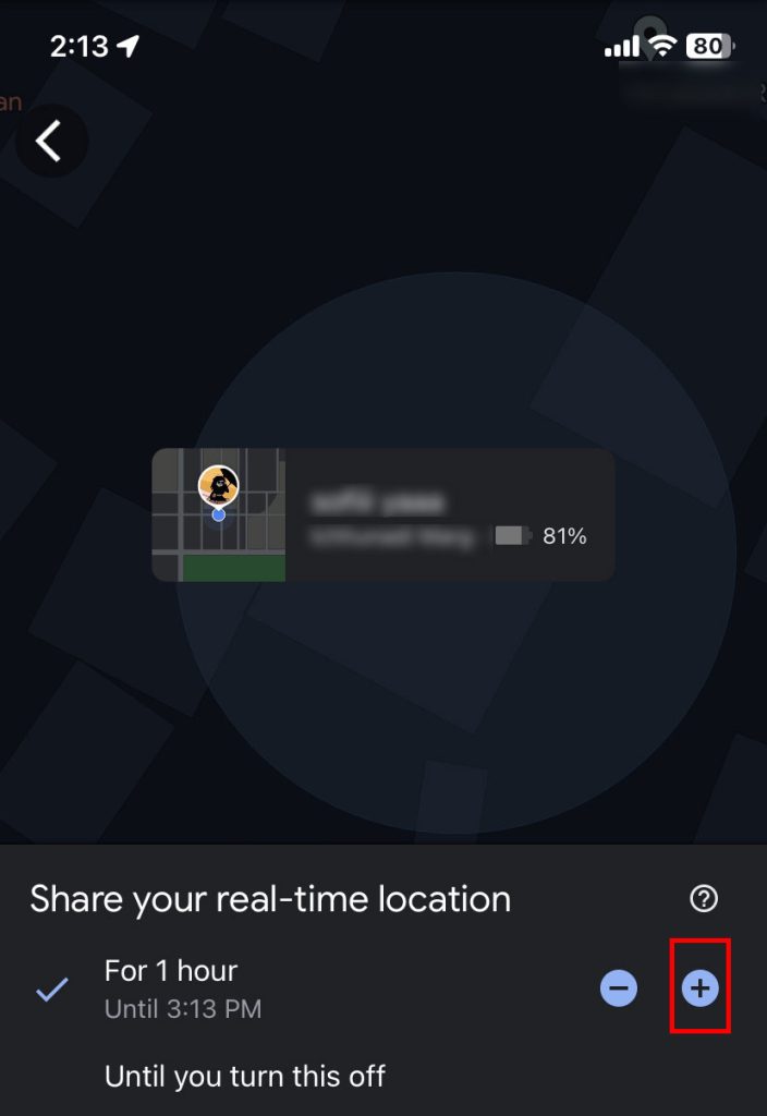 How to Share Live Location on Google Maps
