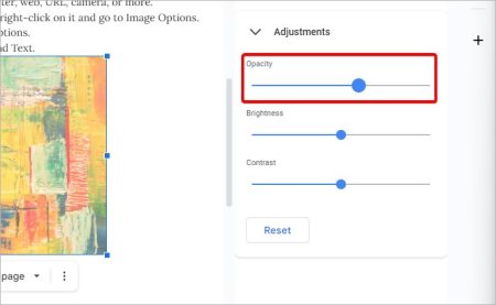How to Insert Background in Google Docs